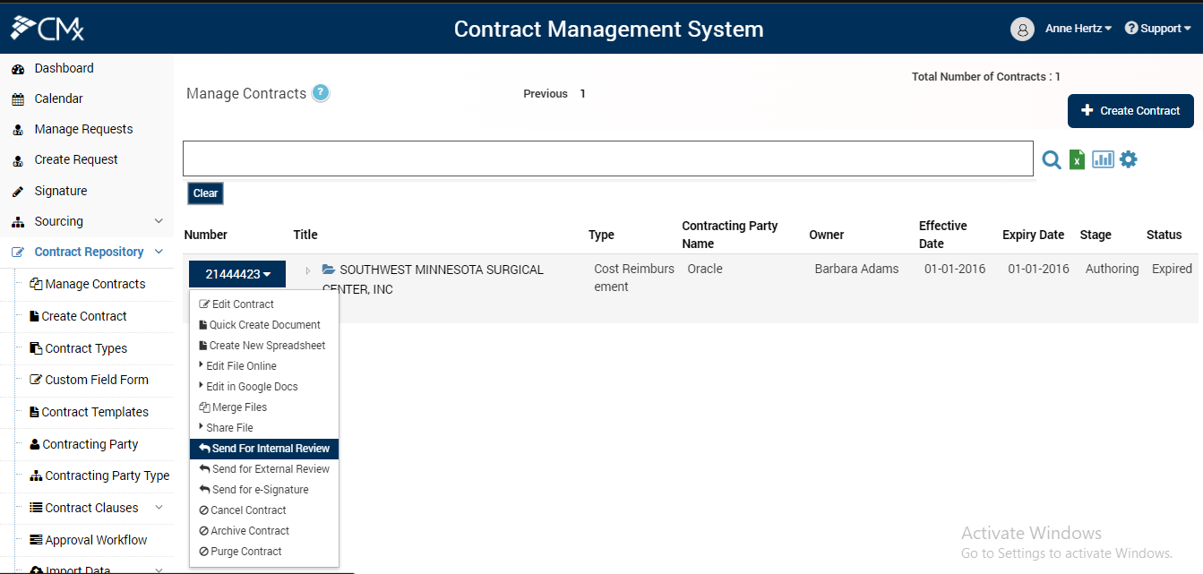 Contract Management Software | CMx